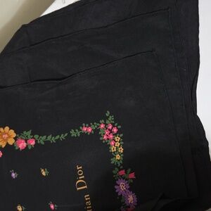 Dior | Accessories | Christian Dior Silk Scarf | Poshmark